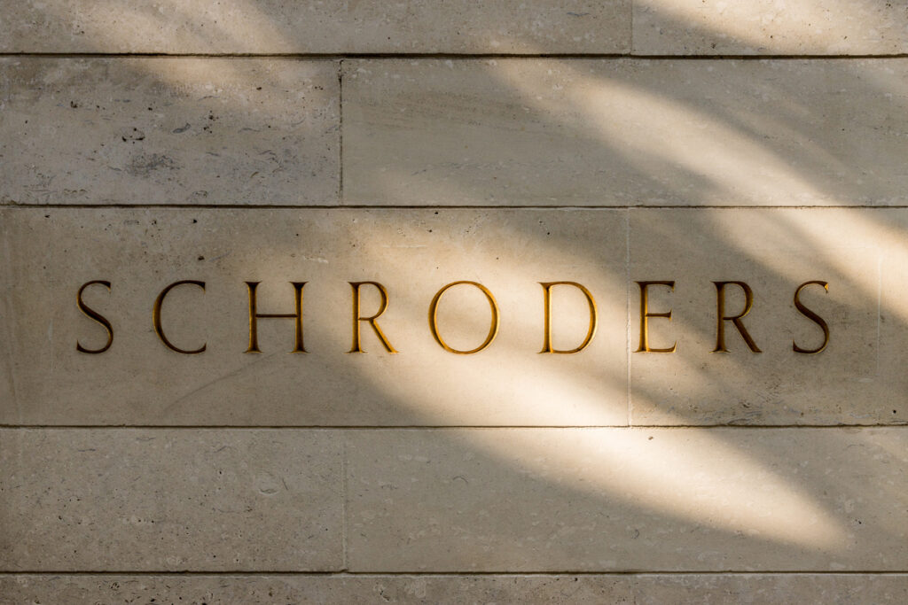 schroders sign. - The TRADE